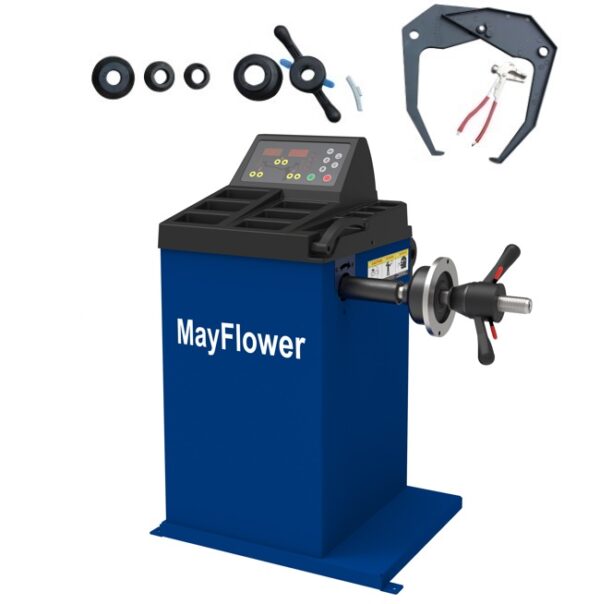 Mayflower Heavy Duty Wheel Balancer Tire Balancers Machine Rim Car 600 ...